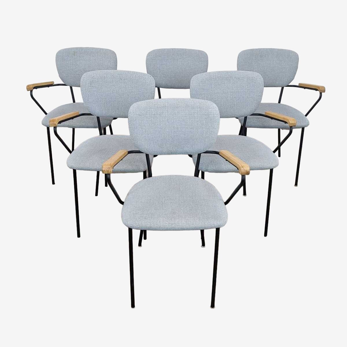 Set of 6 Grisham Modern Dining Chairs by Oliver Space | Oliver Space ...