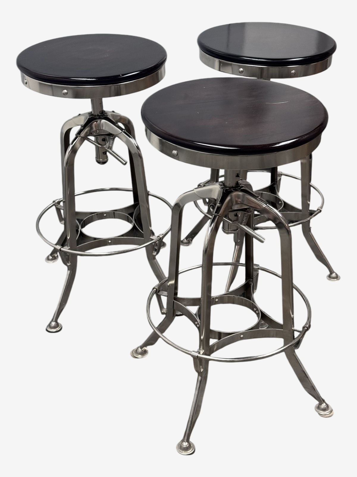 Restoration Hardware Toledo Adjustable Bar Stools, Set of Three | Kashew