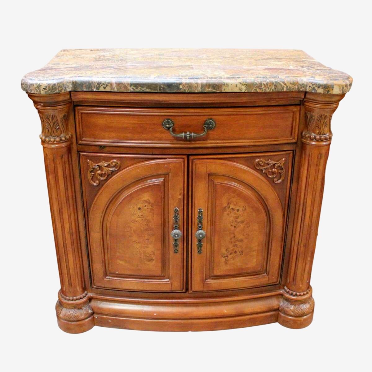 AICO 'Monte Carlo' Nightstand | Kashew