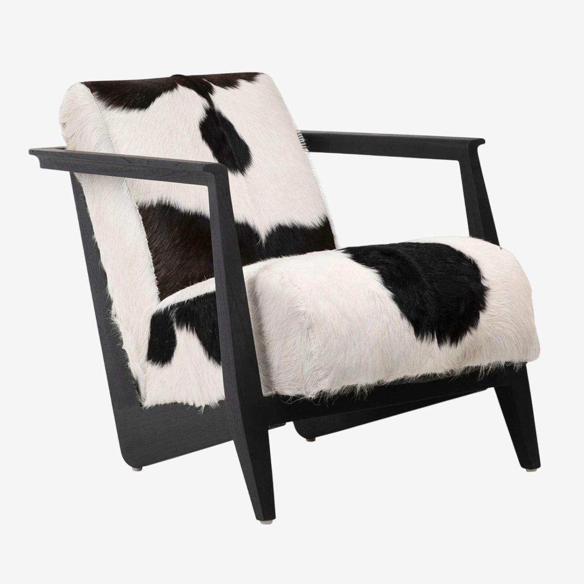 Black & White Deco Cow Chair - $1100 | Kashew | Kashew