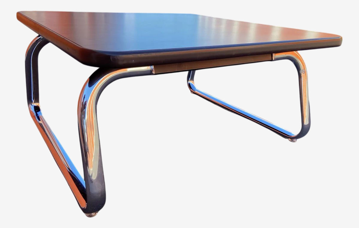 1980s Steelcase Vintage Mid Century Modern Coffee Table | Steelcase ...