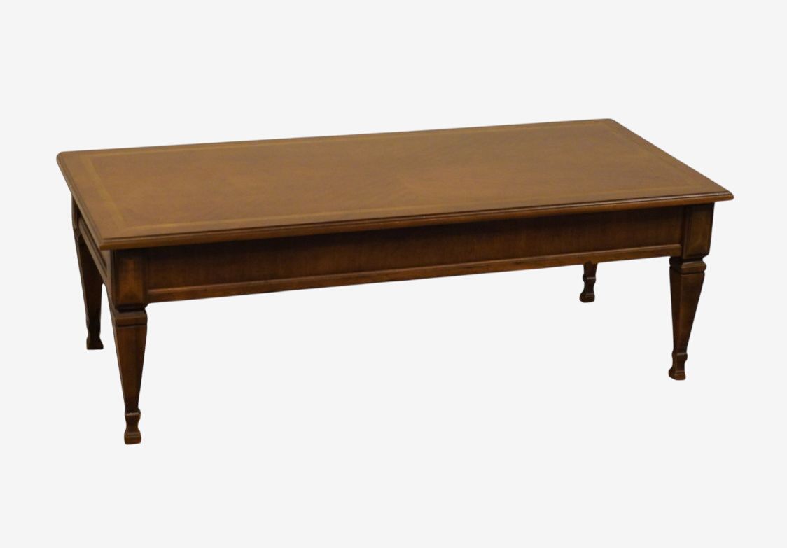 BRANDT FURNITURE Banded Bookmatched Walnut Italian Neoclassical Tuscan ...