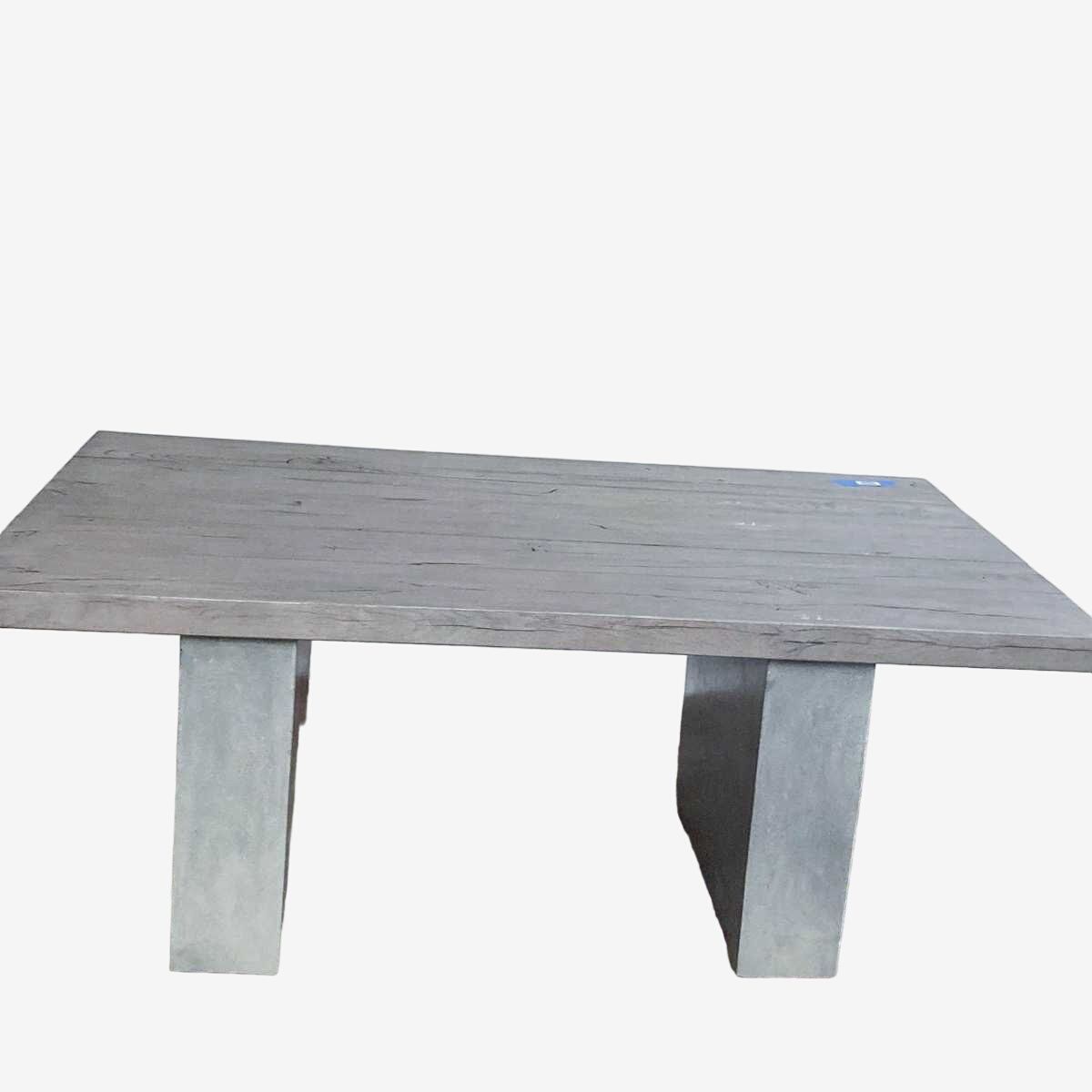 Restoration Hardware Pier Rectangular Table with Concrete Base ...