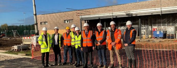 Construction milestone achieved for the new Football and Community Hub ...