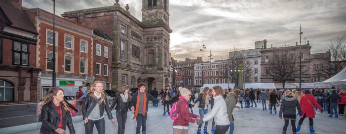Ice Rink | Derby LIVE | Derby Market Place