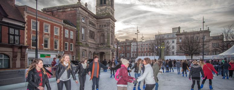Ice Rink | Derby LIVE | Derby Market Place
