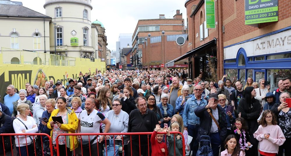 Derby Market Hall reopening draws stunning numbers of visitors on ...