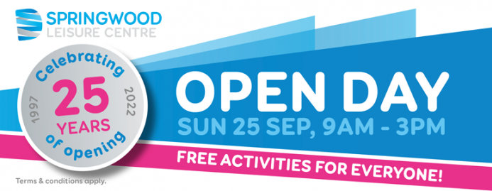 Springwood Leisure Centre celebrates 25 years of opening | Derby Arena