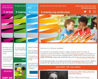 Creating a modern library service | Derby Libraries