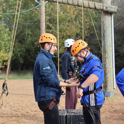 High Ropes - Crate Stack - Grafham Water Centre