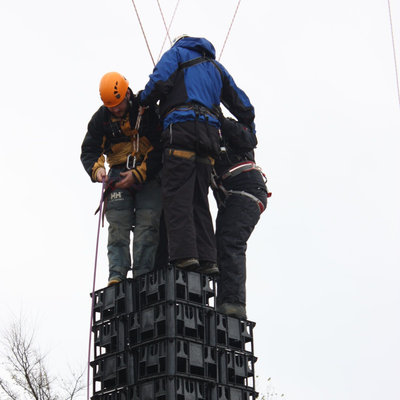 High Ropes - Crate Stack - Grafham Water Centre