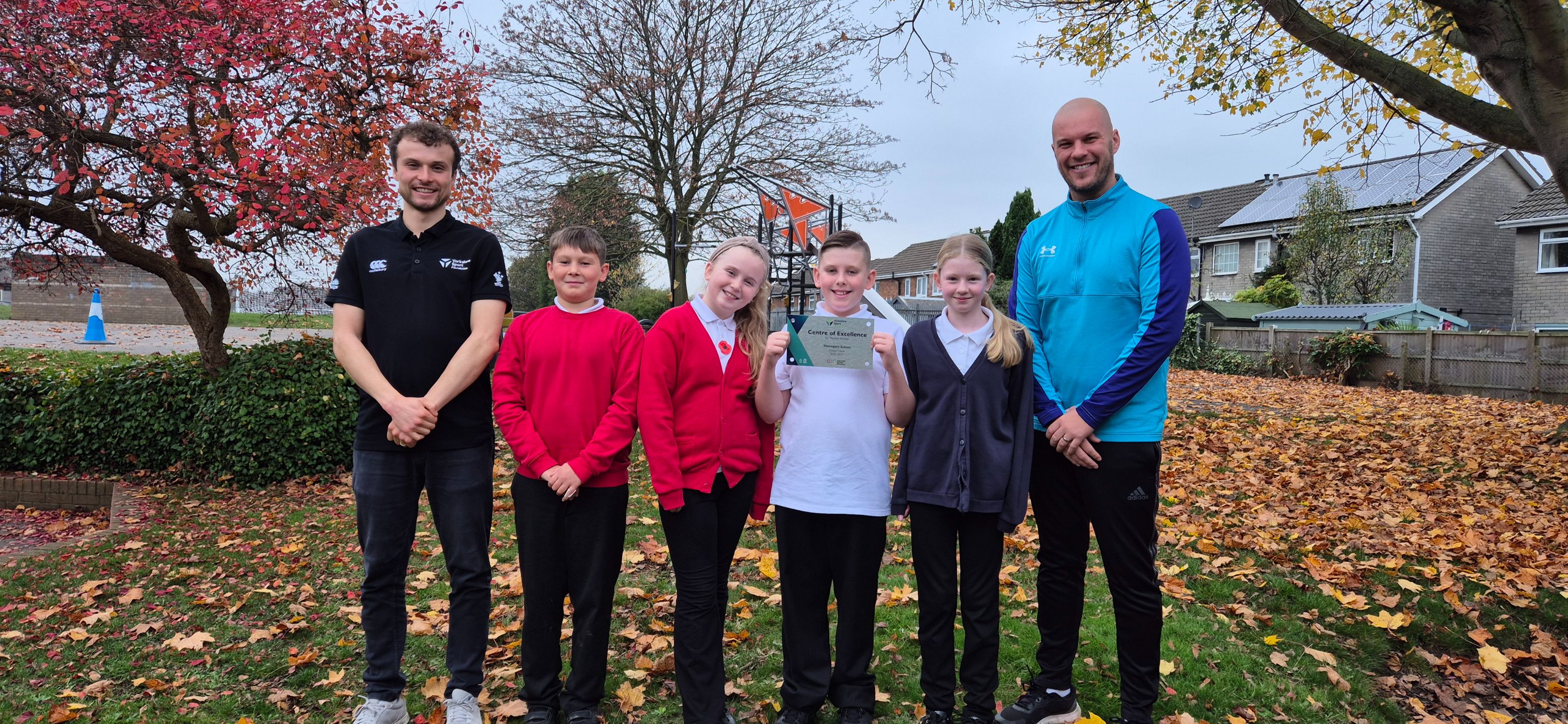 Rawmarsh Thorogate J&I School accredited as a Centre of Excellence ...