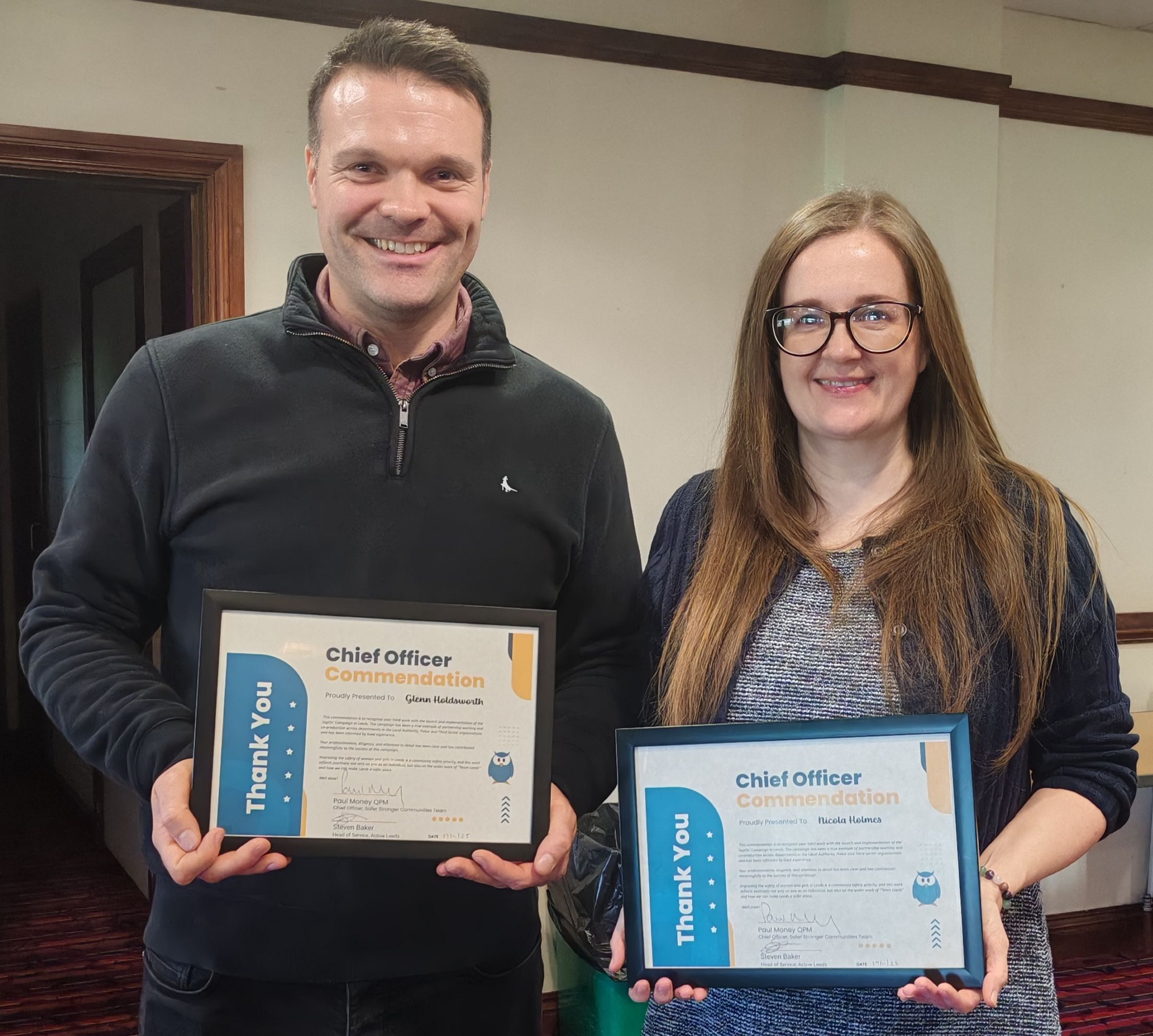 Leeds JogOn receives the Safer Stronger Communities award - Yorkshire ...