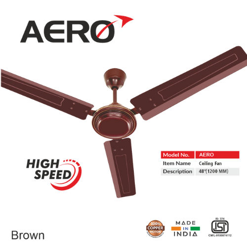 Skyline Ceiling Fan – High-Speed 100% Copper Motor Fans for Powerful ...