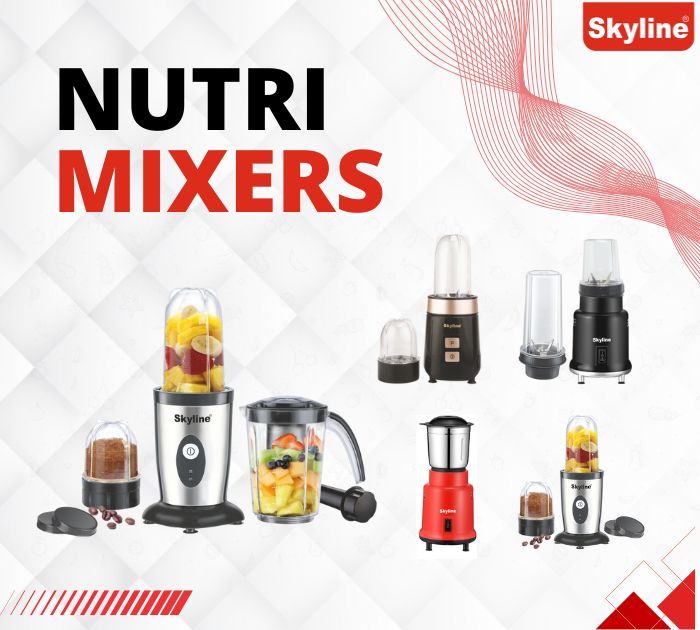 Skyline Nutri Mixer – Blend, Grind & Mix for Healthier Living