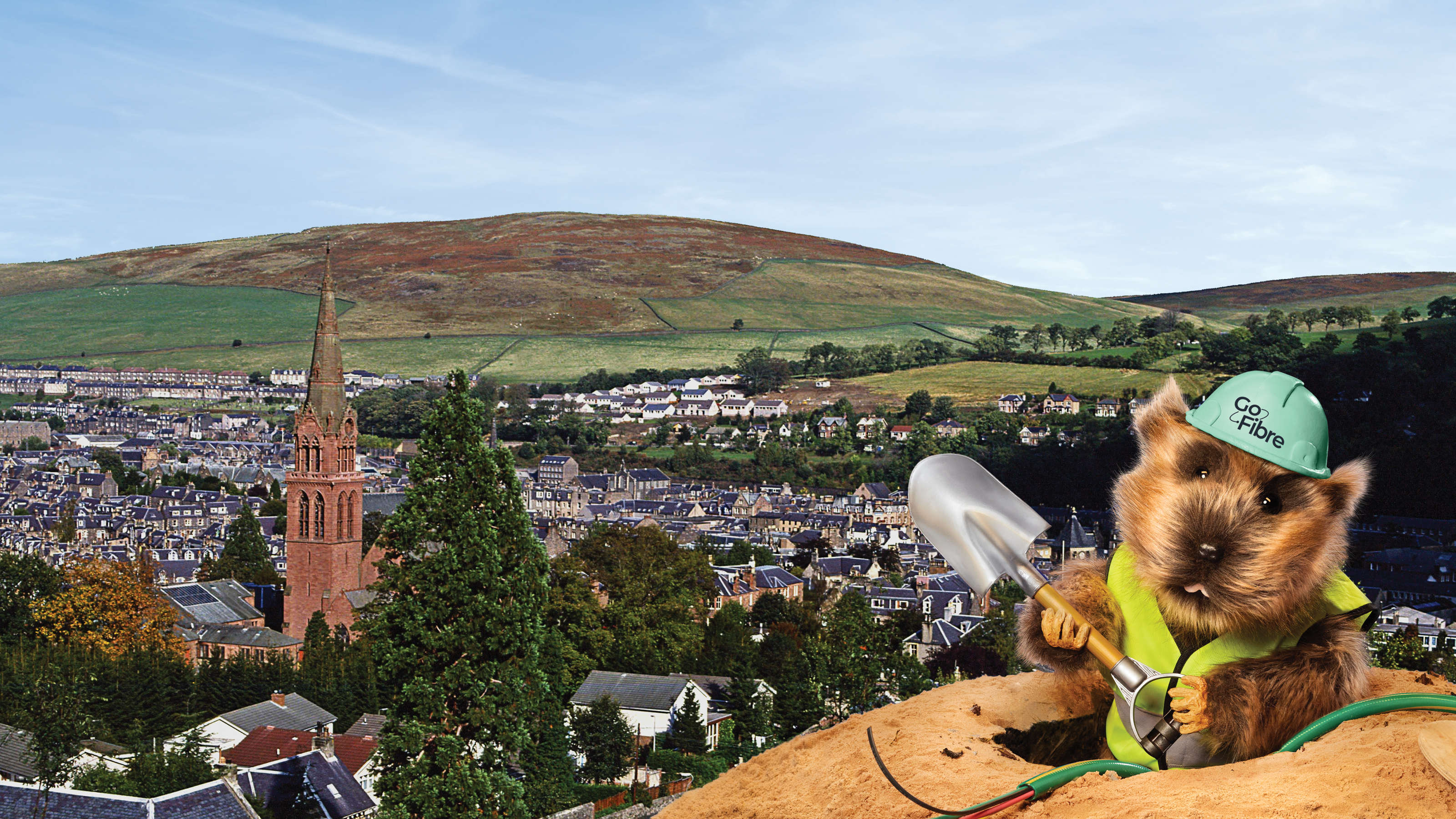 Galashiels Full Fibre Broadband | Borders | GoFibre