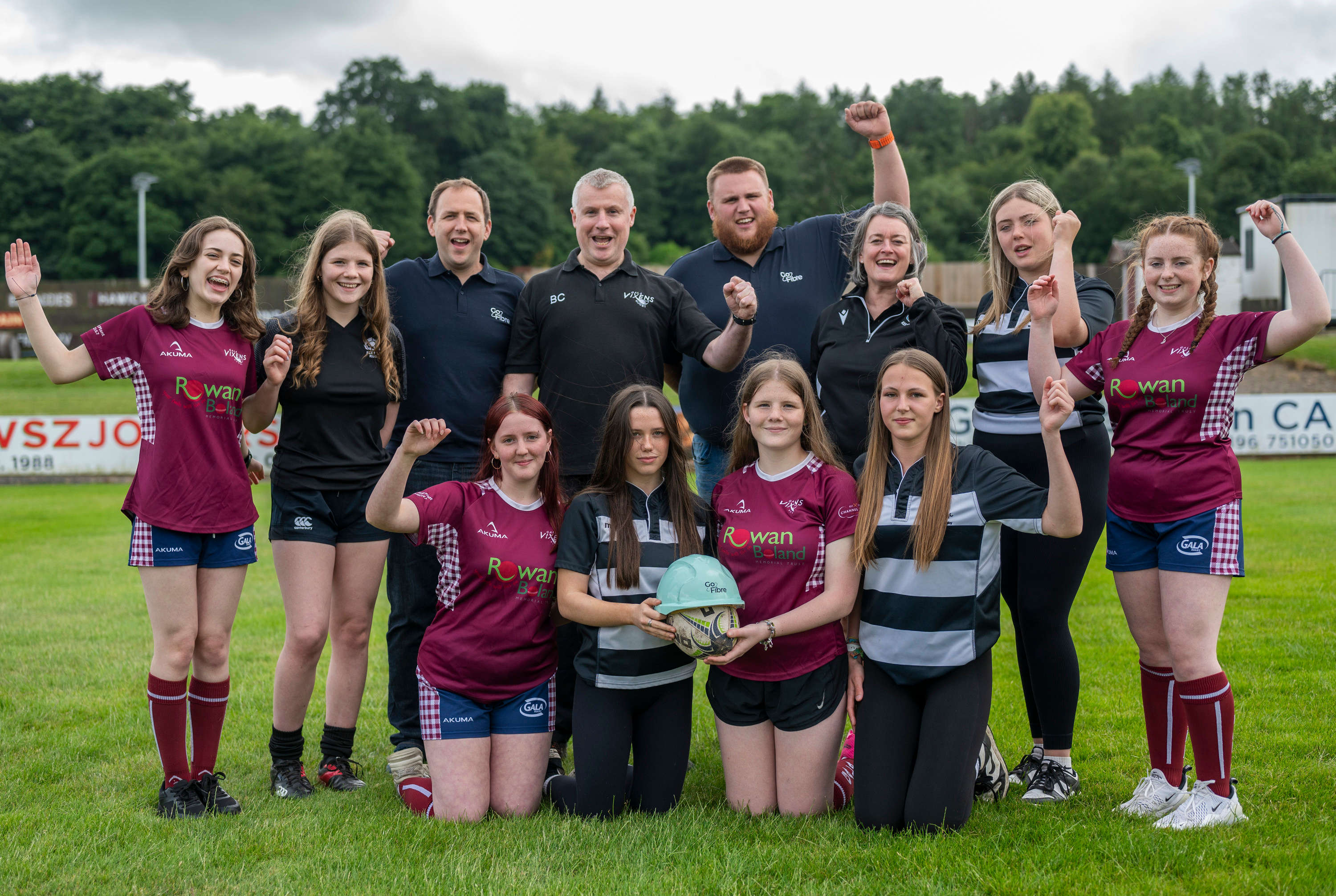 Gofibre Announces Sponsorship Of New Borders Girls’ Rugby Club