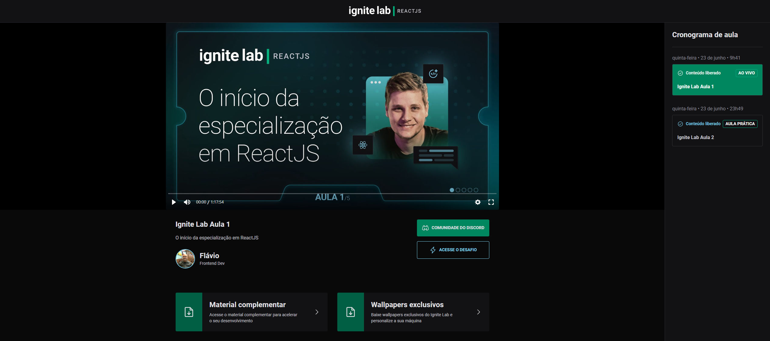 GitHub - fladeia/ignite-lab: Ignite Lab | Plataforma de vídeo GitHub - fladeia/ignite-lab: Ignite Lab | Plataforma de vídeo