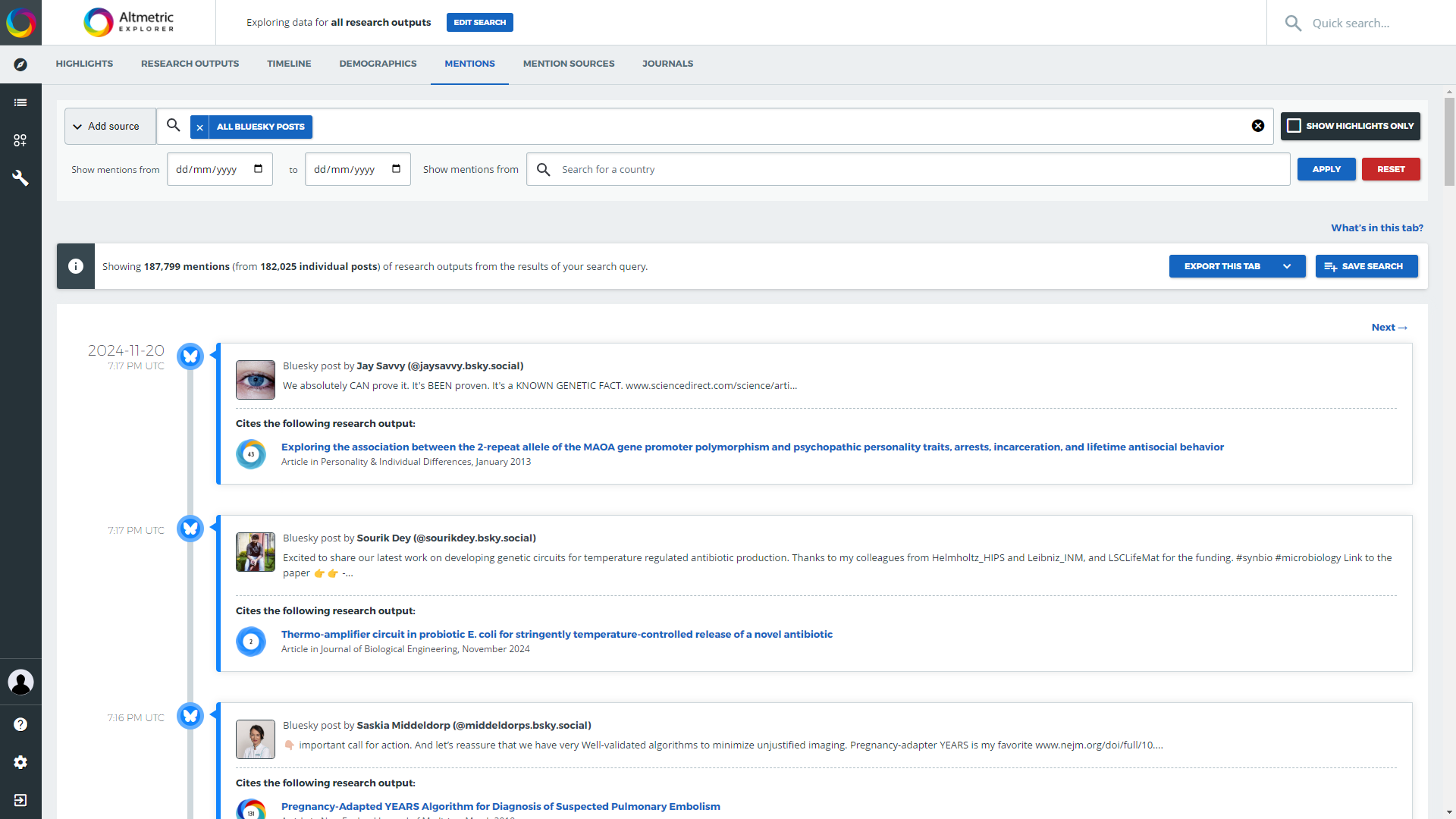 Altmetric - Product updates | Track your research across emerging