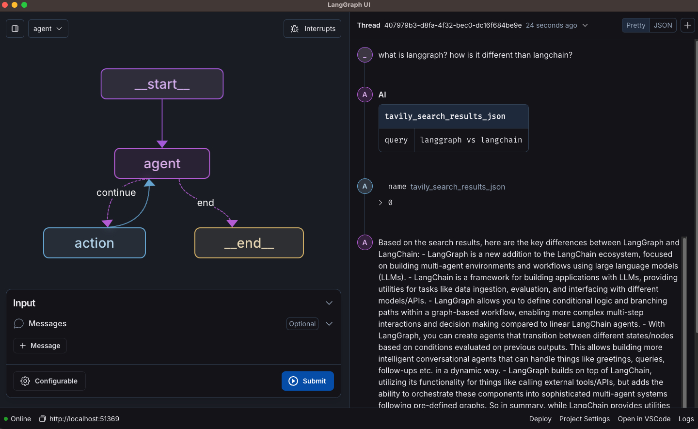 LangChain - Changelog | 🚀 LangGraph Studio: The first agent IDE LangChain - Changelog | 🚀 LangGraph Studio: The first agent IDE