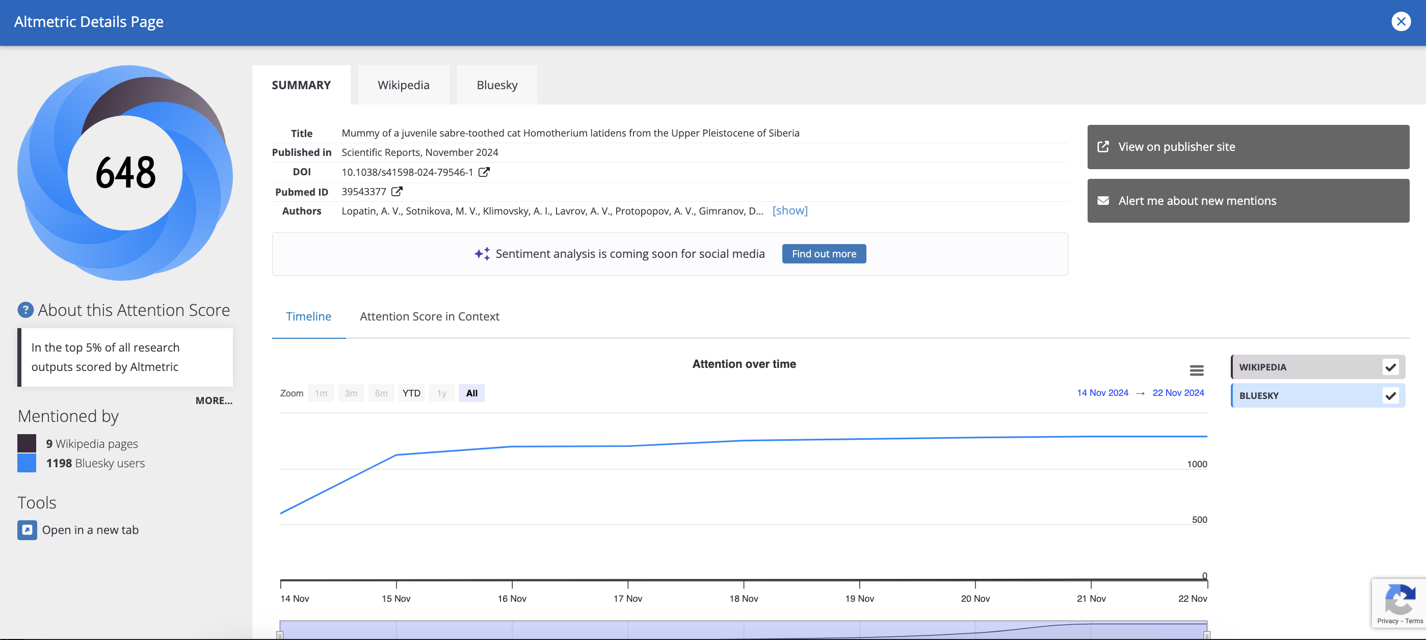 Altmetric - Product updates | Track your research across emerging