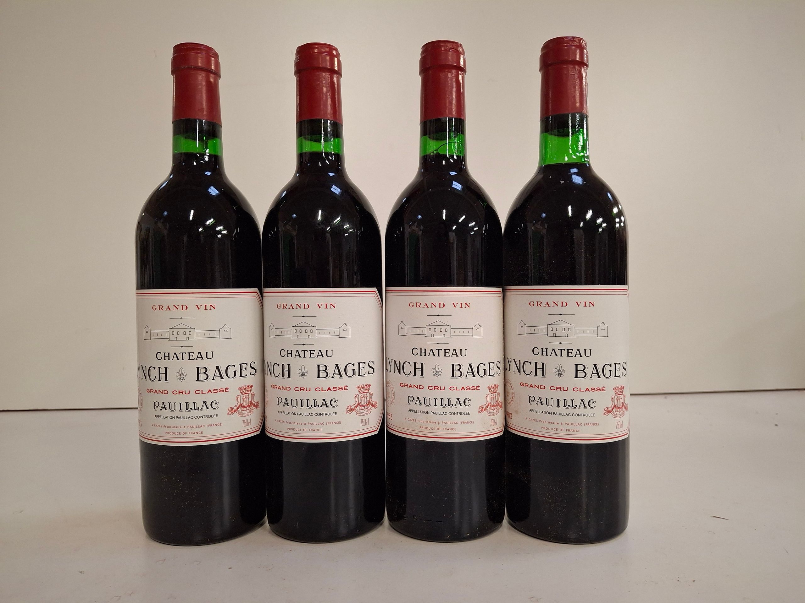 147 Lot de 7 Bouteilles Château Haut Gayat Royal Pommeray Réserve du ...