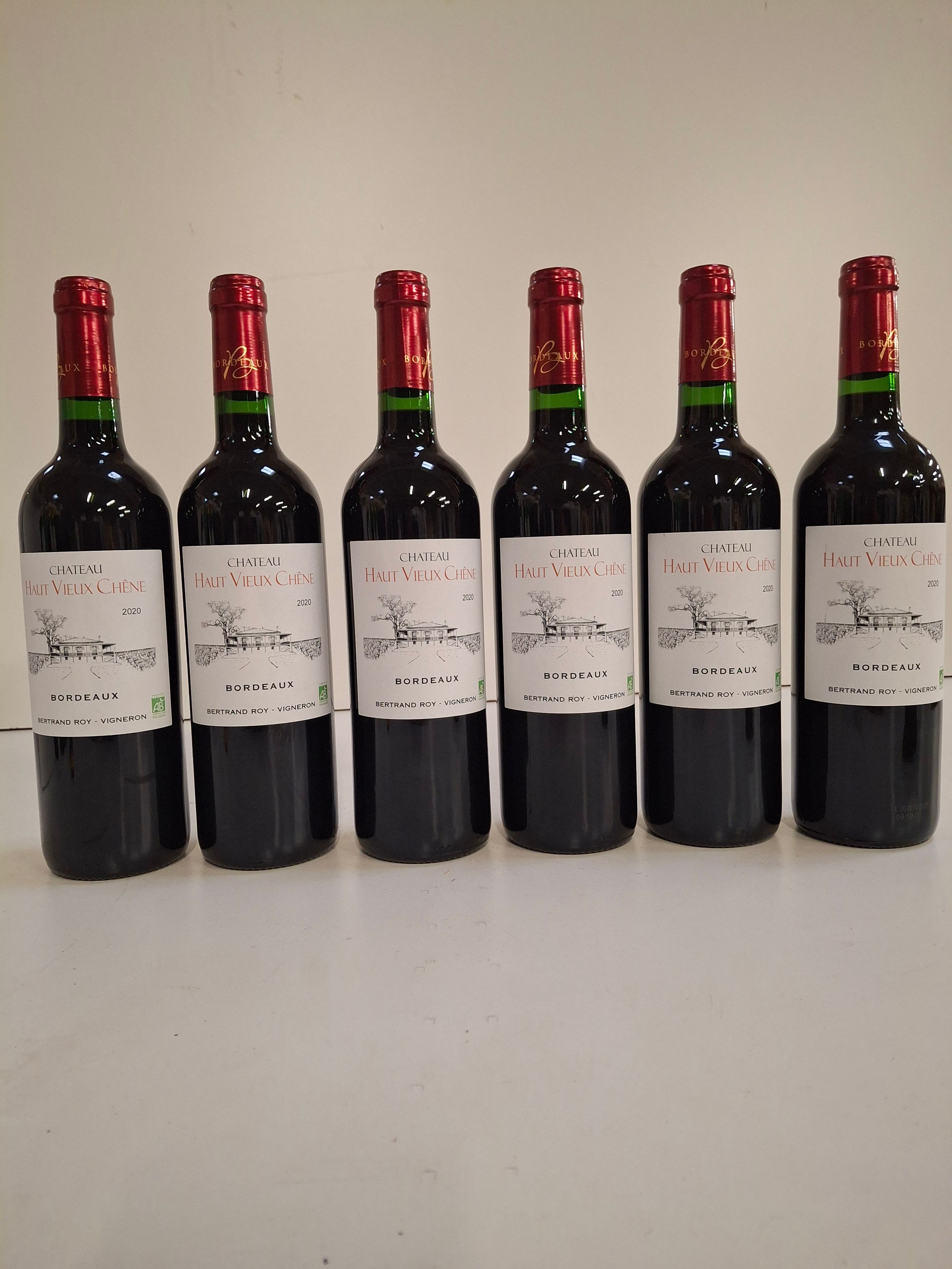 137 Lot de 6 Bouteilles Château de Monrecueil 2012 Castillon, Côtes de ...