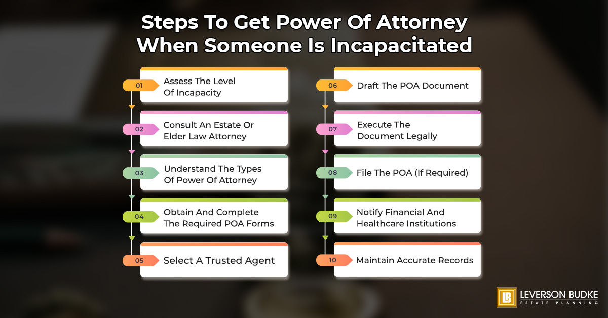 How To Get Power Of Attorney When Someone Is Incapacitated? - Leverson ...