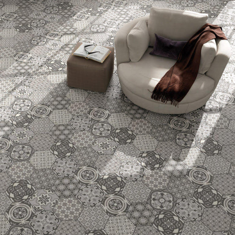 Azulejos Colección HERITAGE Hexagonal — Cerámicas Ripoll