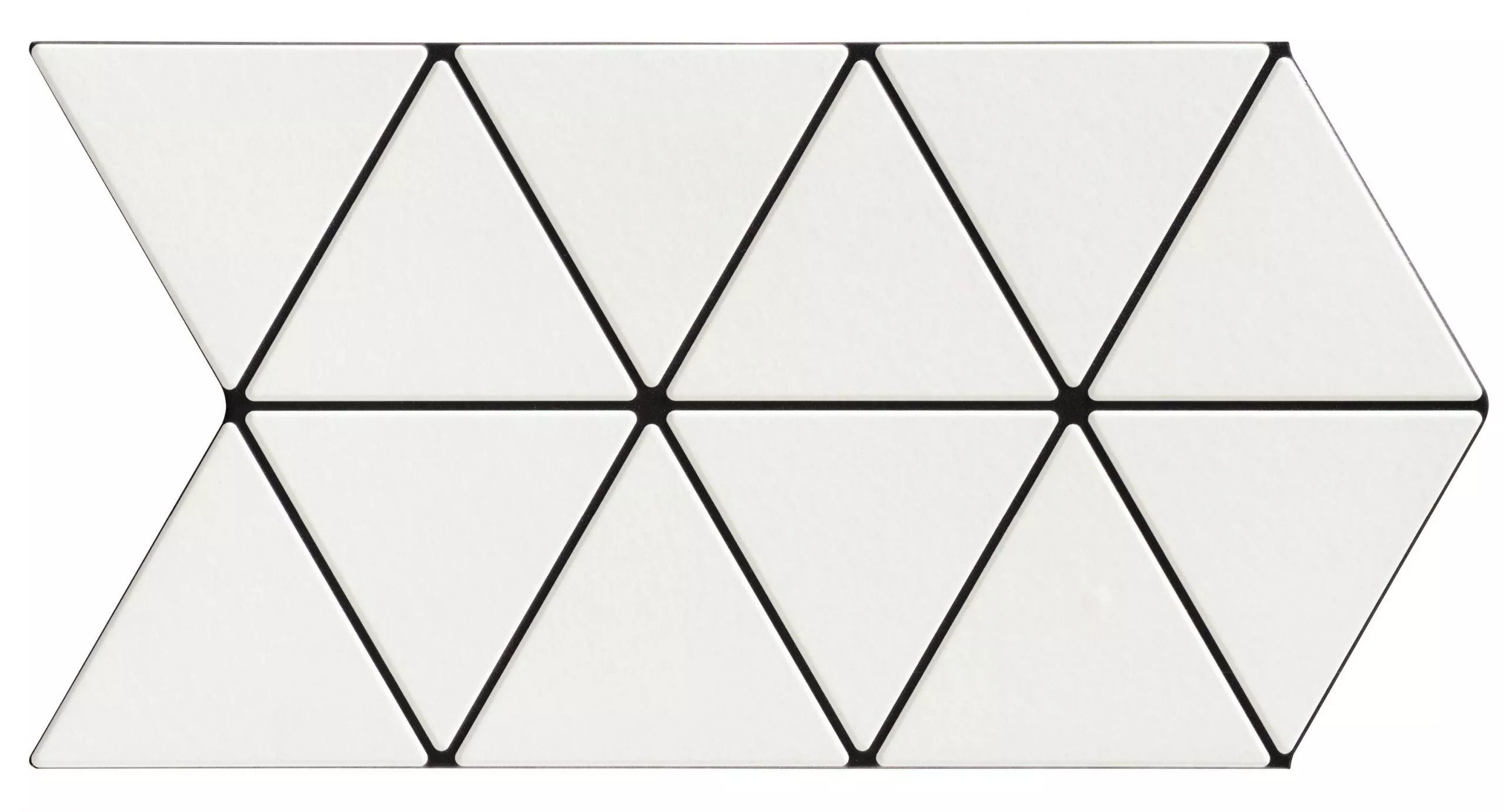 TRIANGLE SNOW 48,5x28 Mate (Caja de 0.94 m2) — Cerámicas Ripoll