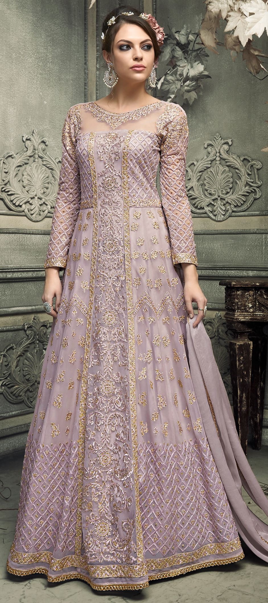 1501039: Pink and Majenta color Salwar Kameez