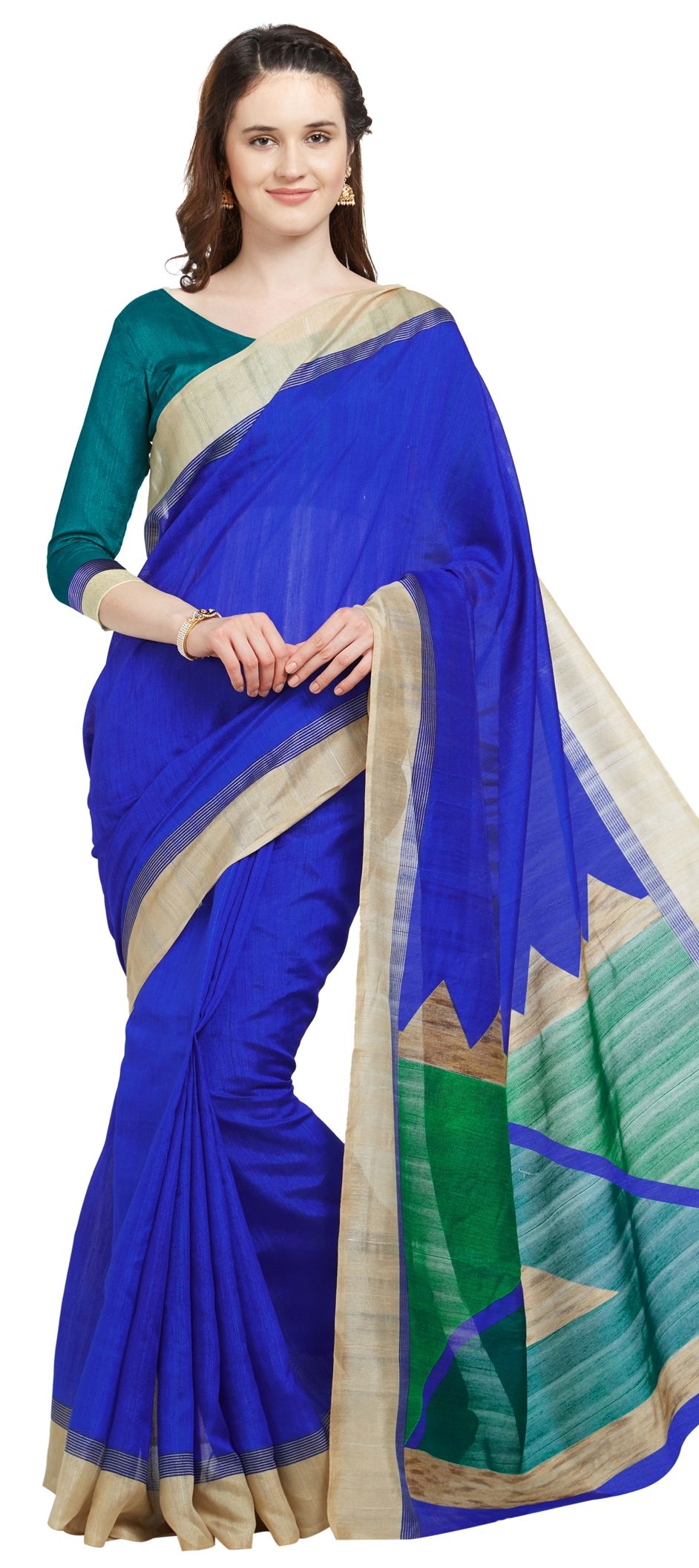 1503273: Blue color Sarees