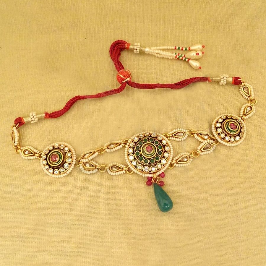 1535363: Multicolor color Brass, Copper, Metal Alloy metal Armlet