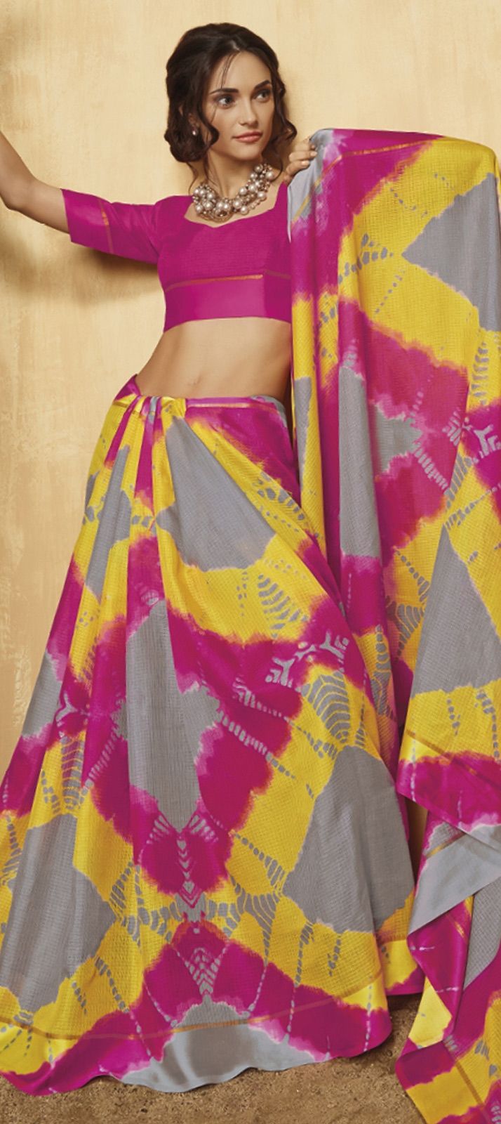 1555265: Casual, Traditional Multicolor color Kota Silk fabric Saree