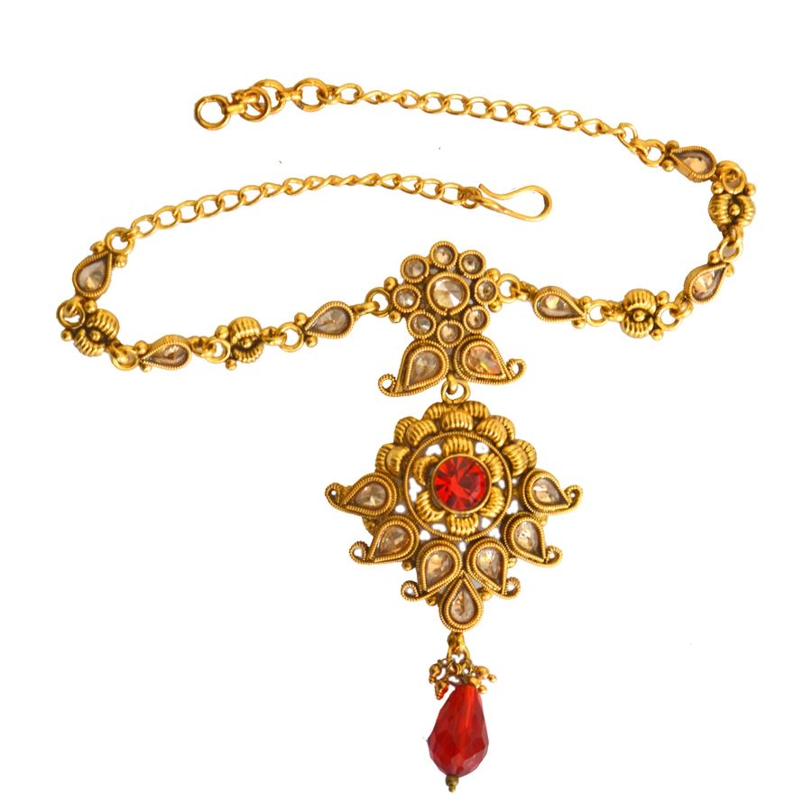 1557982: Red and Maroon color Copper metal Armlet