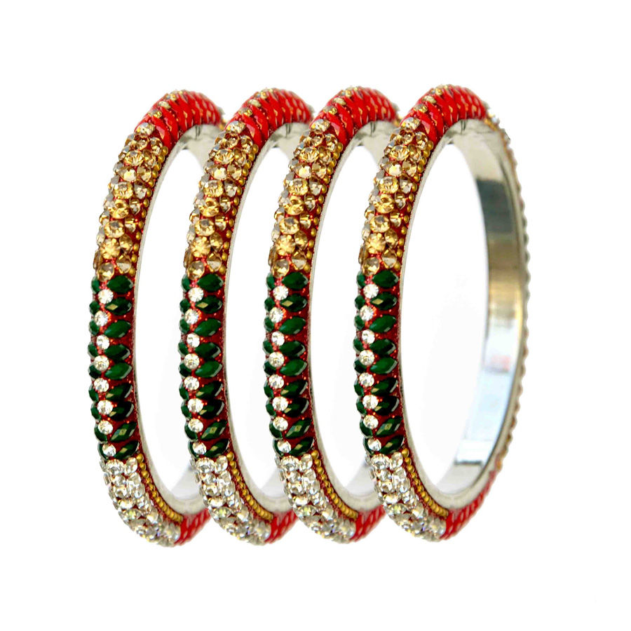 Multicolor color Brass metal Bangles : 1573714