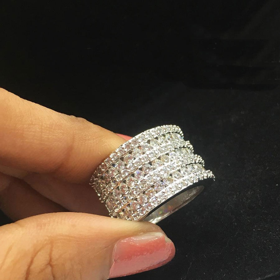 White and Off White color Copper metal Ring : 1591269