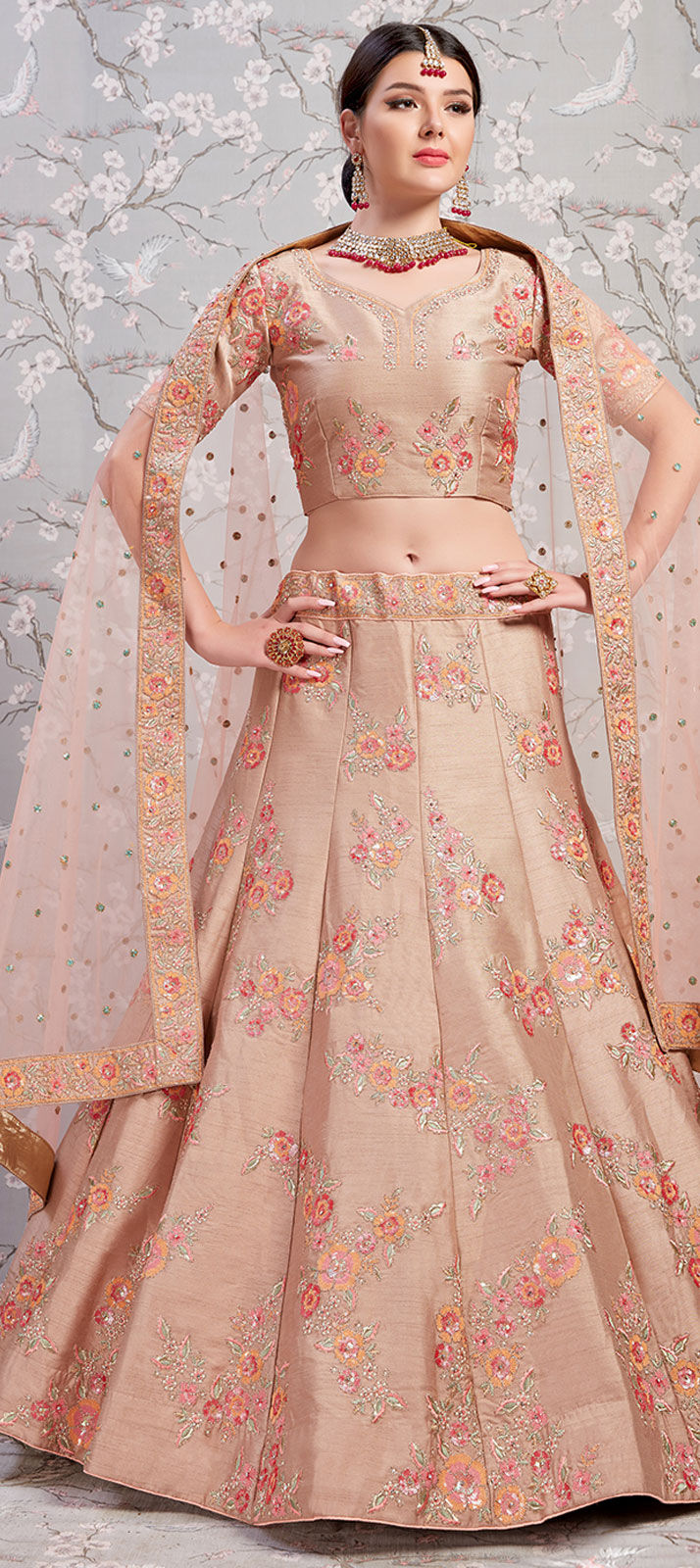 Engagement, Mehendi Sangeet, Reception Beige and Brown color Bangalore ...