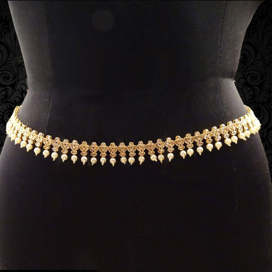 Yellow color Brass, Copper, Metal Alloy metal Waist Chain : 1619830