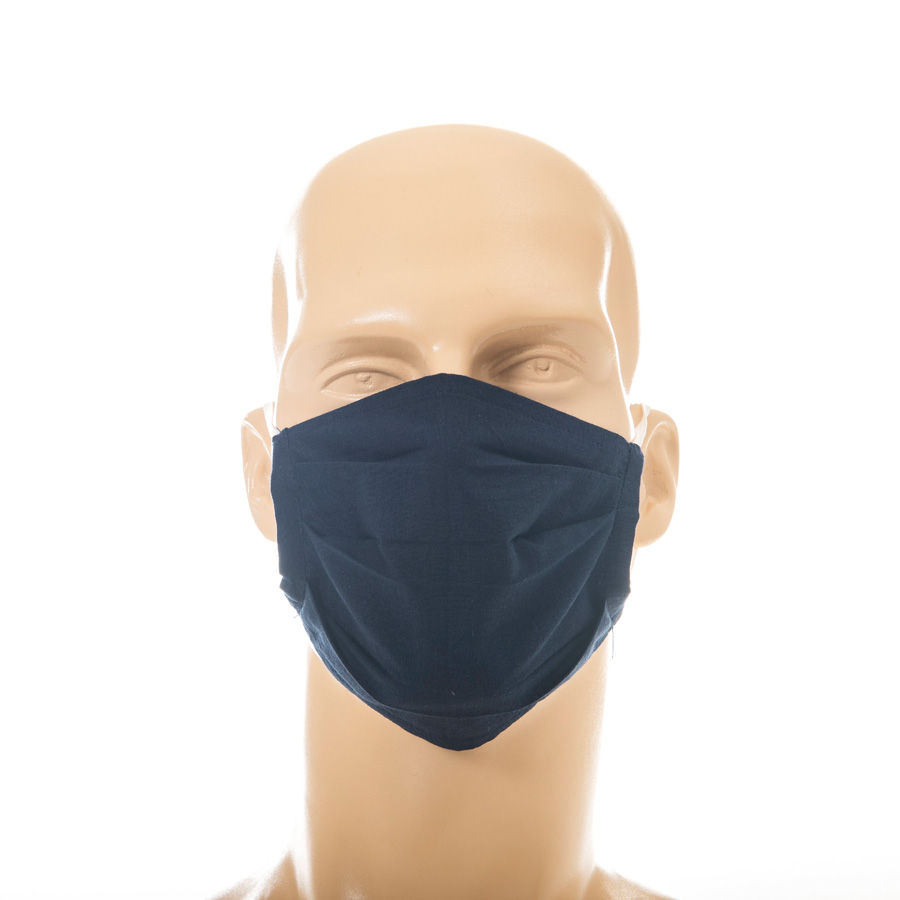 Casual Black and Grey color Cotton fabric Cloth Mask : 1646018