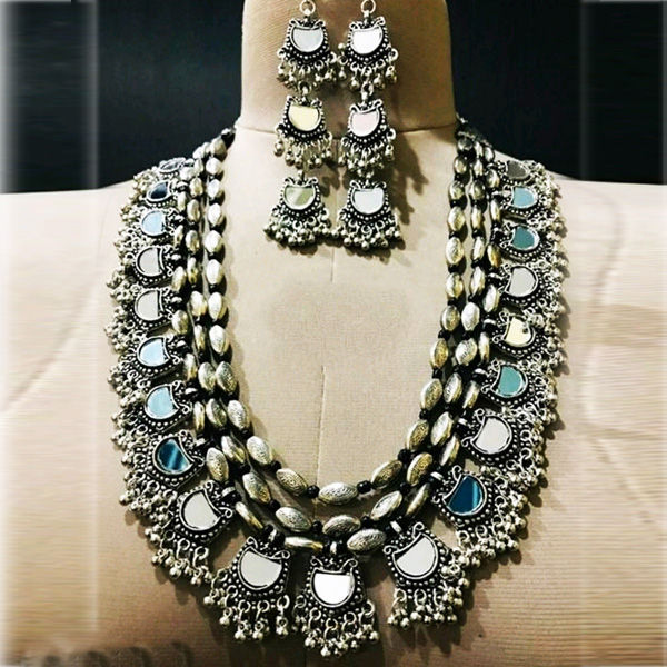 Silver color Metal Alloy metal Necklace : 1682626