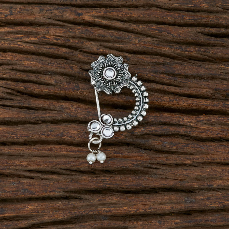 Silver color Copper metal Nose Ring : 1815149