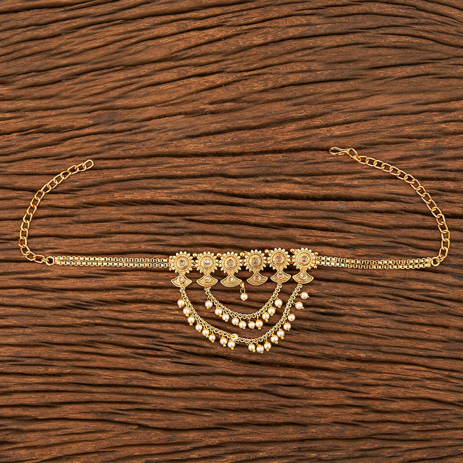 White and Off White color Brass metal Armlet : 1870954