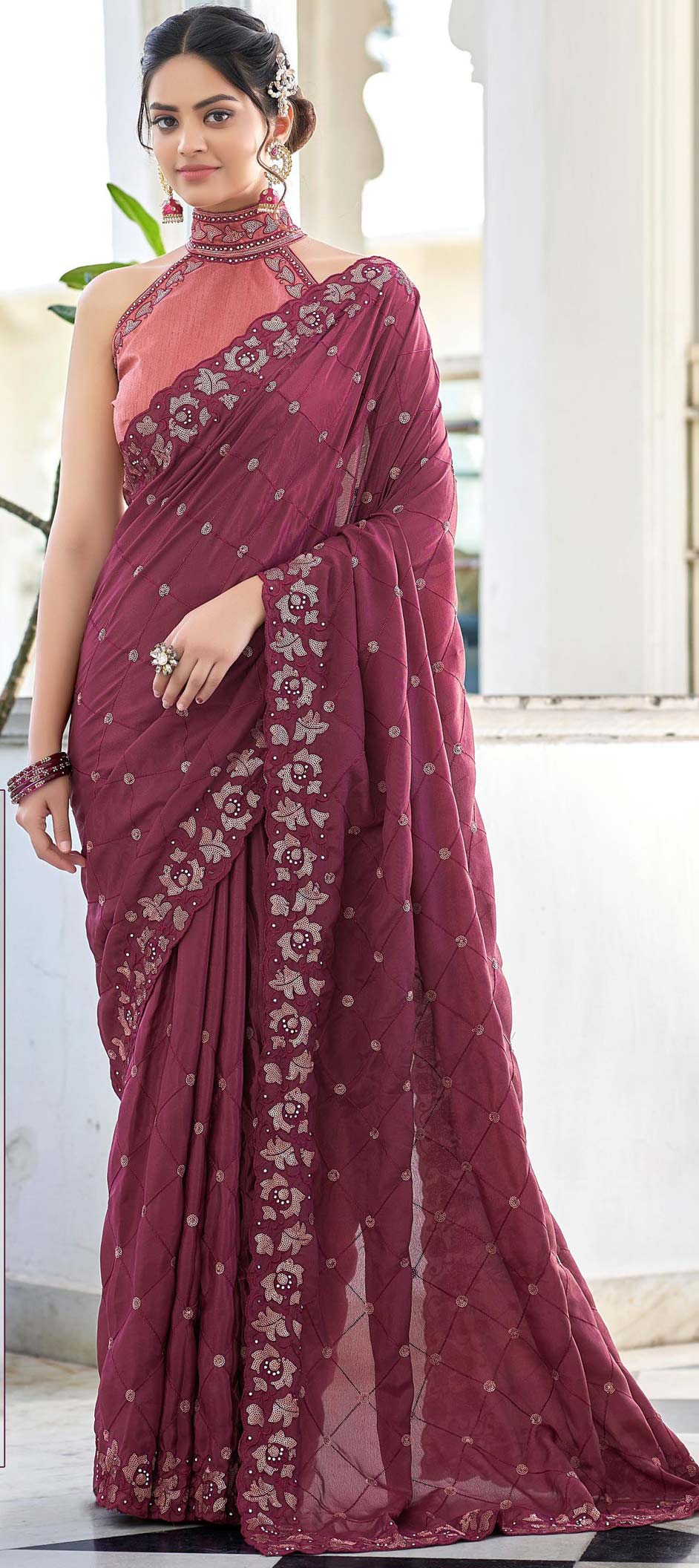 Engagement, Reception, Traditional, Wedding Red and Maroon color ...
