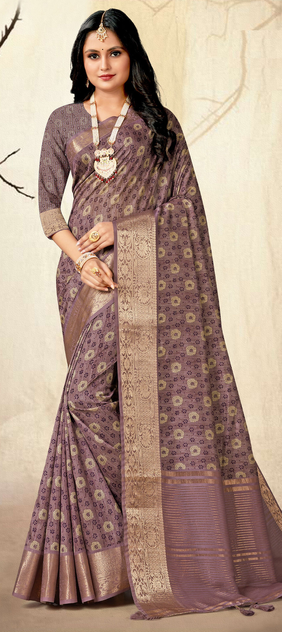 Festive, Party Wear, Traditional Multicolor color Art Silk fabric Saree ...