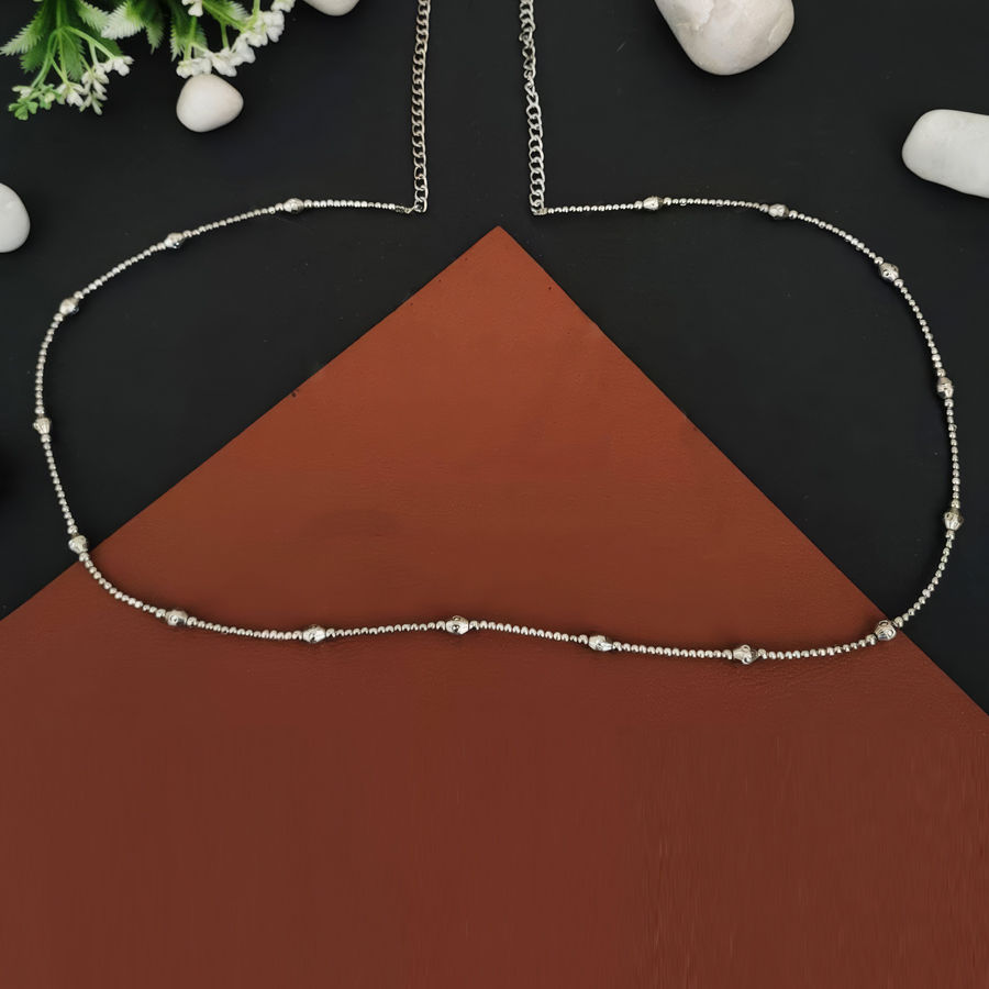 Silver color Metal Alloy metal Waist Chain : 1938900