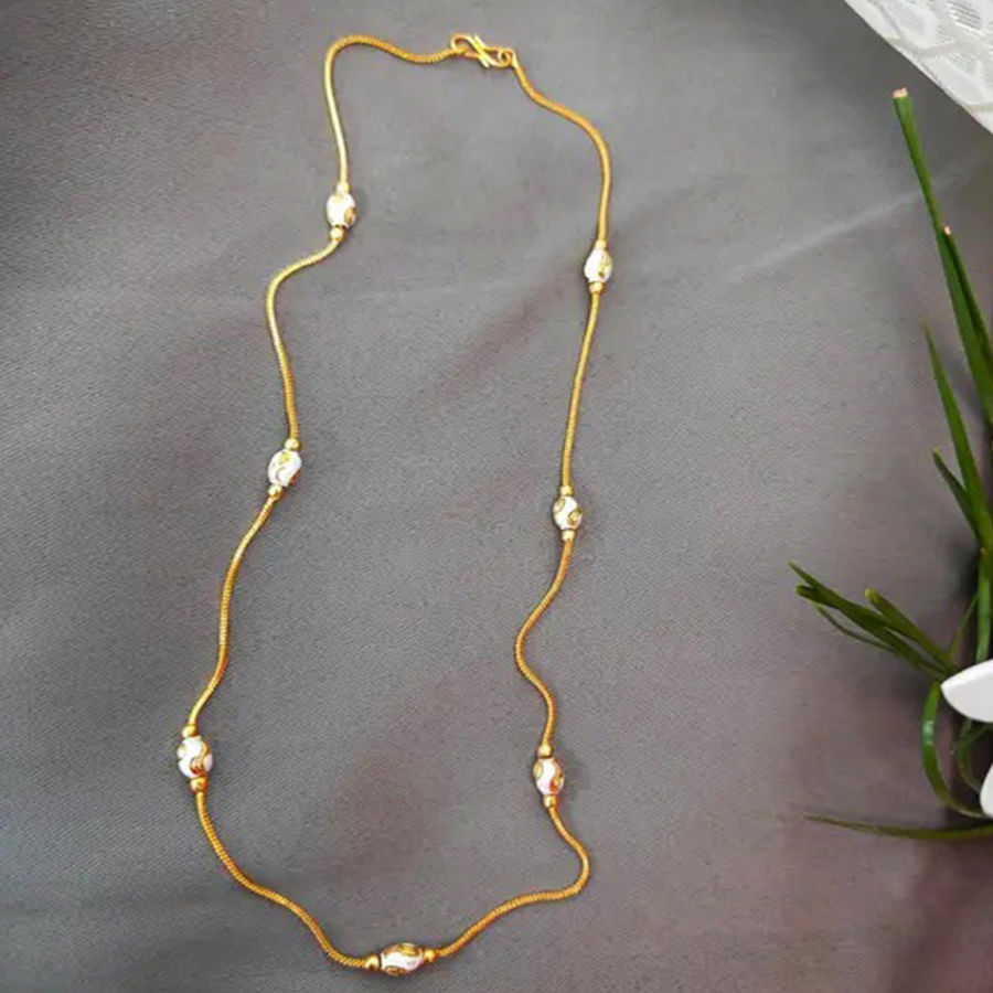 Gold color Metal Alloy metal Chain : 1950814