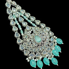 Blue color Metal Alloy metal Passa : 2008152