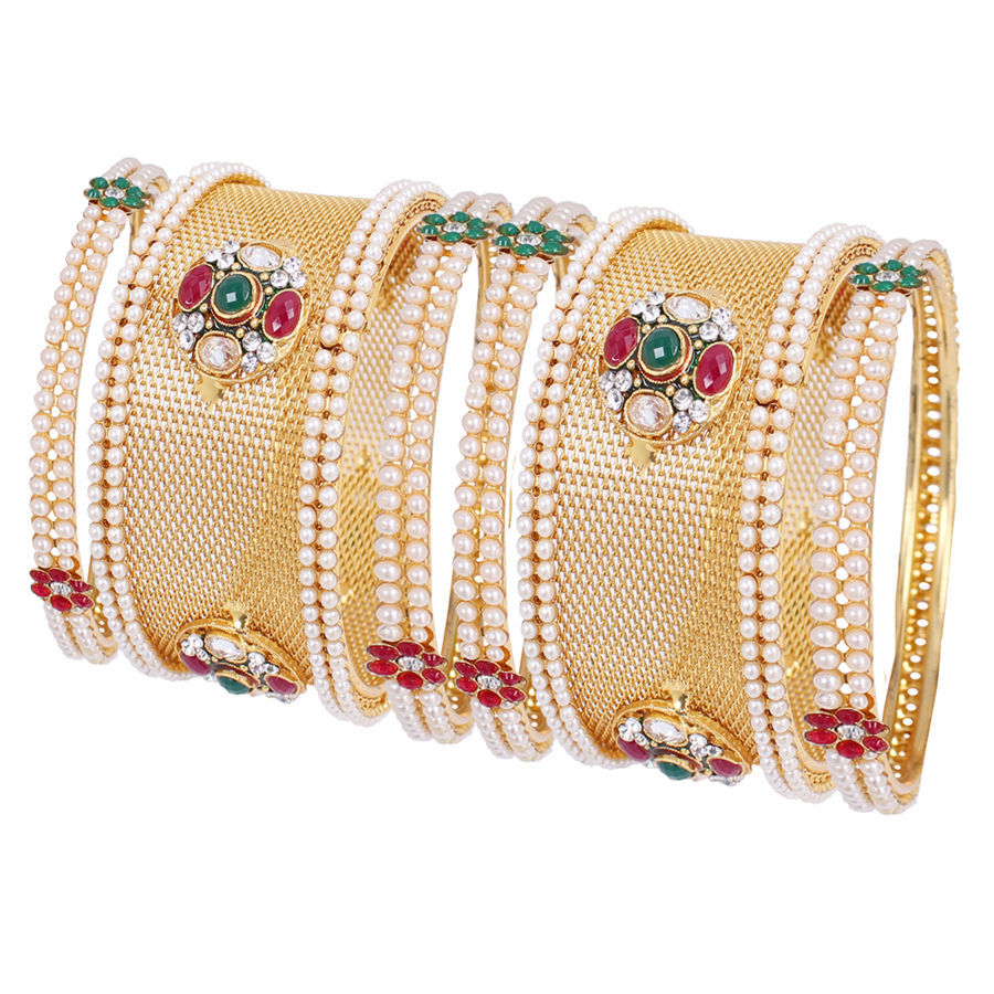 Multicolor color Metal Alloy metal Bangles : 805722
