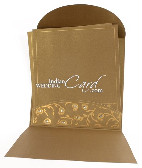 D-1077, Brown Color, Shimmery Finish Paper, Designer Multifaith ...